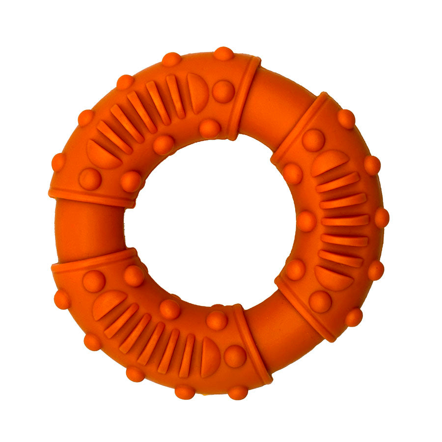 Natural Rubber Ring Dog Chew Toy – Teddys