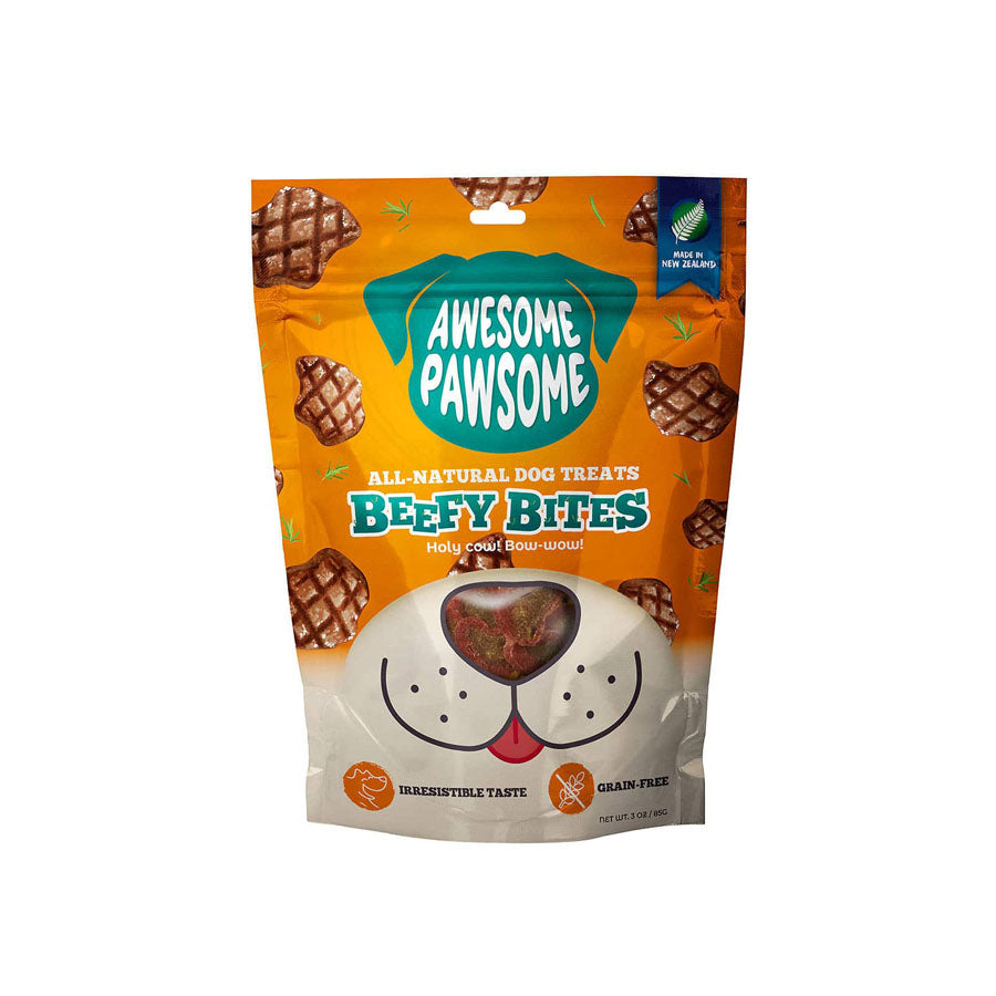 Awesome Pawsome Beefy Bites Dog Treats – Teddys